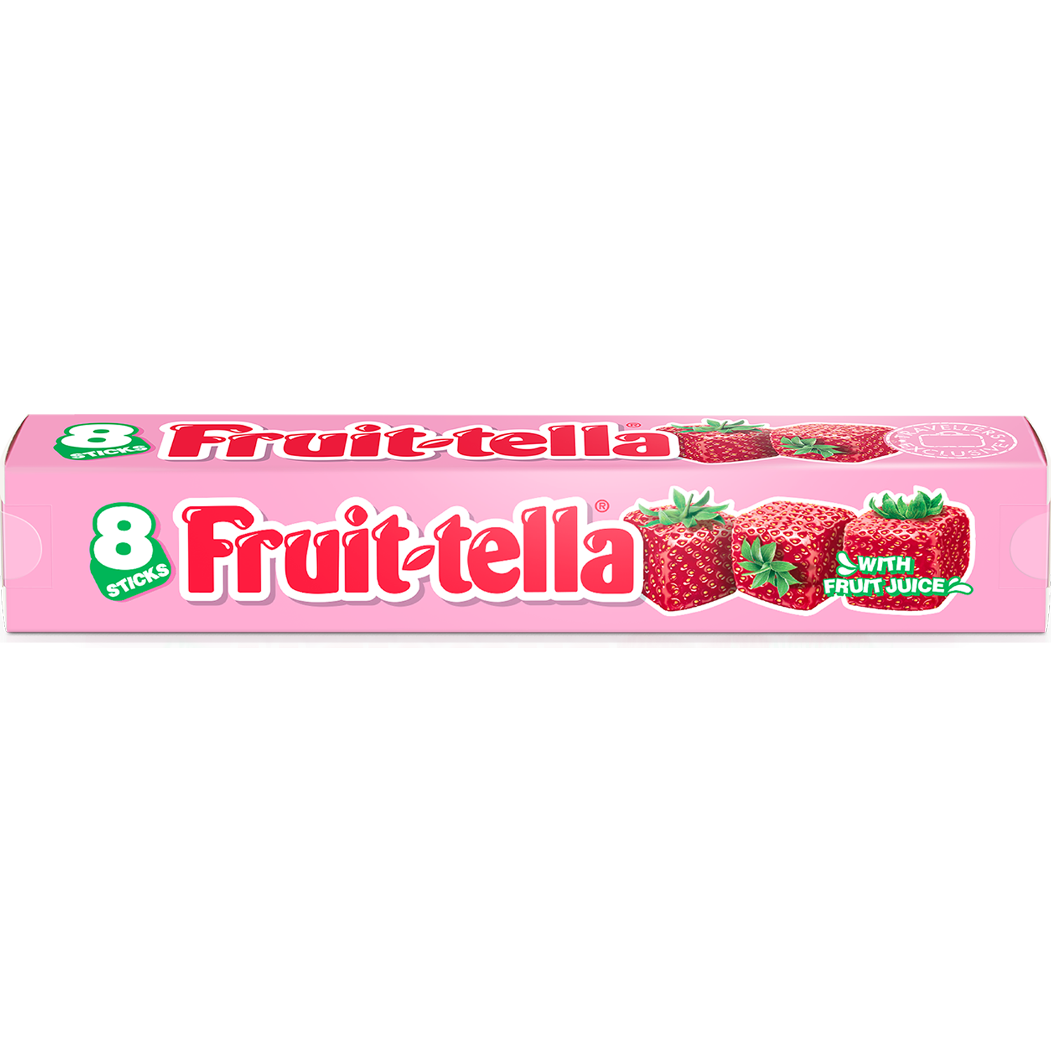 Fruit-tella Strawberry Jumbo Stick 8-pack 328 g